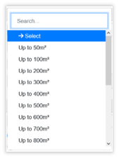 New Project Parameters When Creating New Specifications - Masterspec